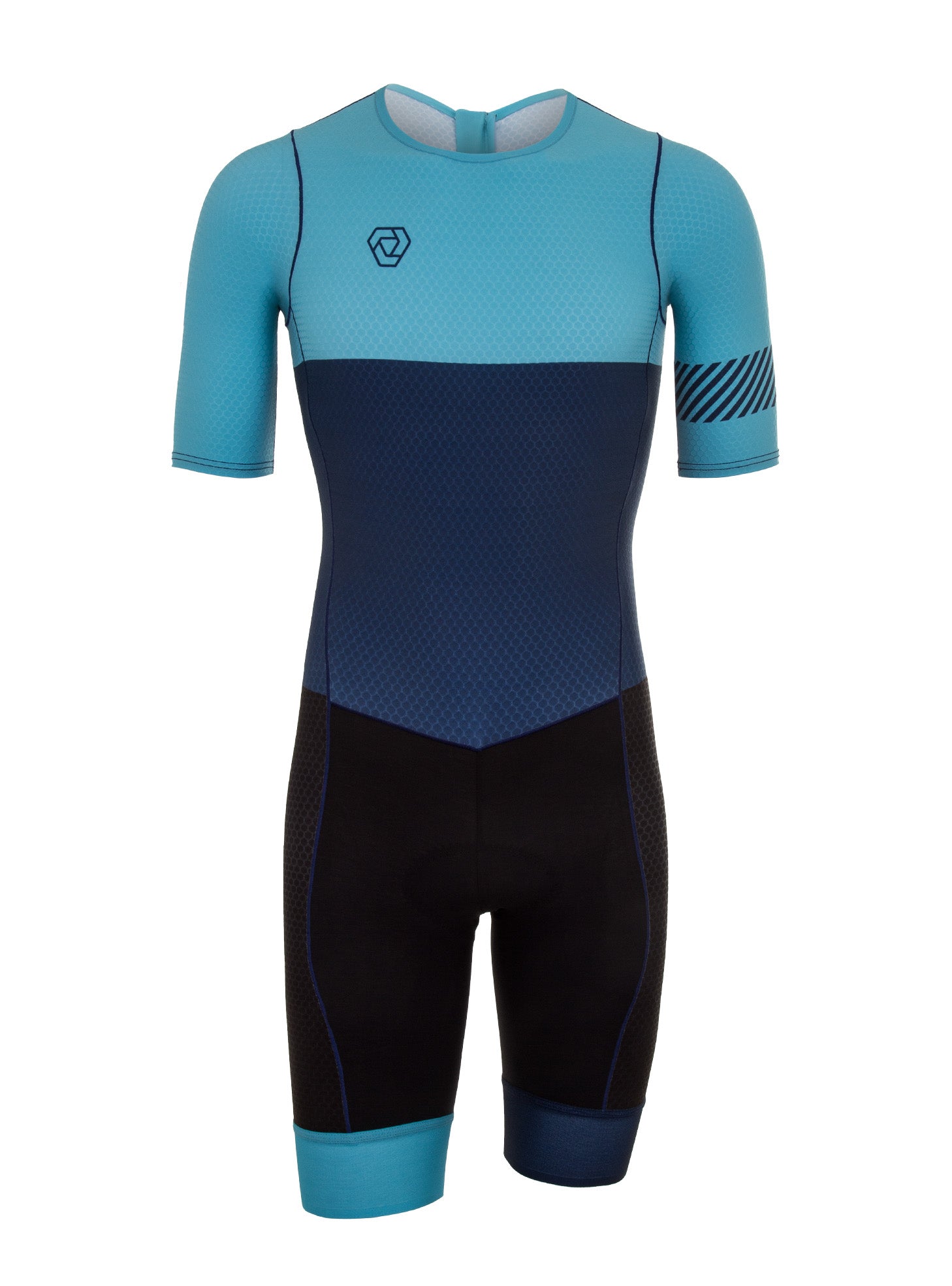 Aquario Tri Suit Short Sleeve - Rear Zipper – VERGE SPORT
