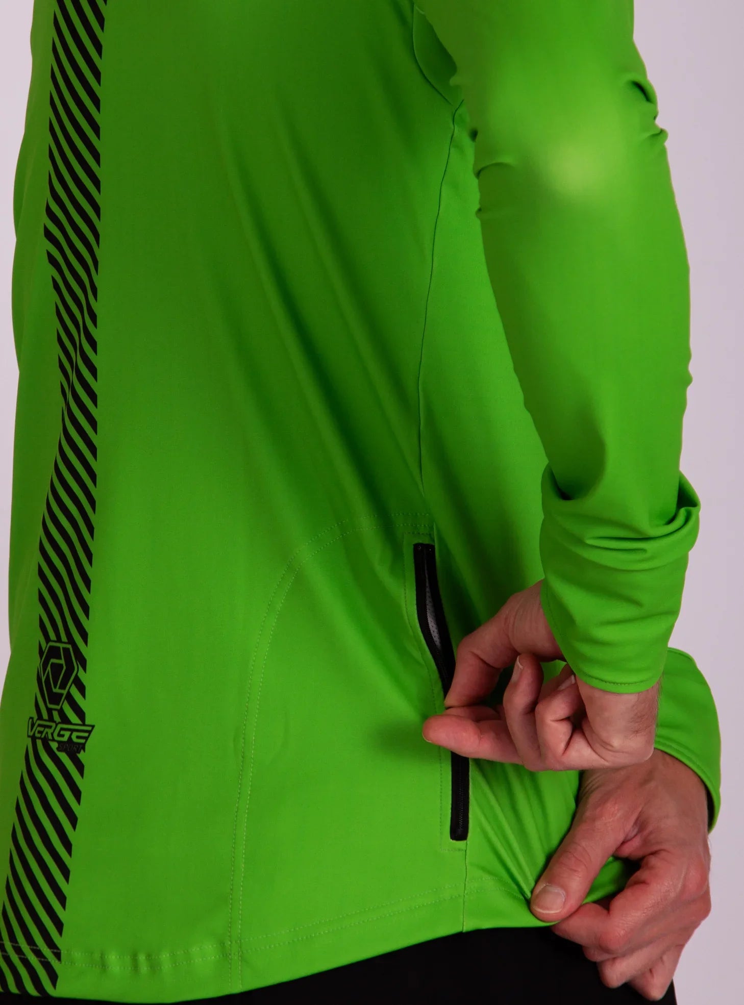 Zima Running Long Sleeve Top - Full Zipper – VERGE SPORT